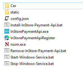 InStore Payment API Windows | API - Developers Docs